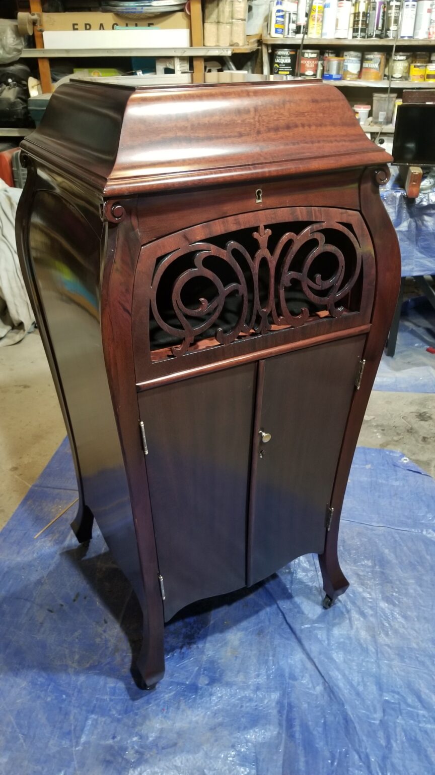 1918 Sonora Baby Grand Phonograph - Mahogany - New England Victrola LLC